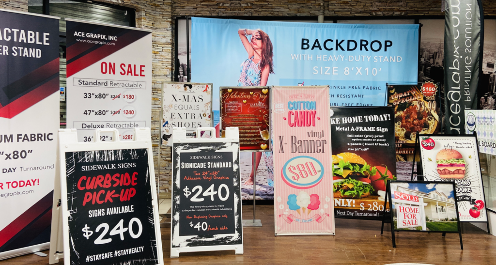 Display Stands - ACE GRAPIX, INC